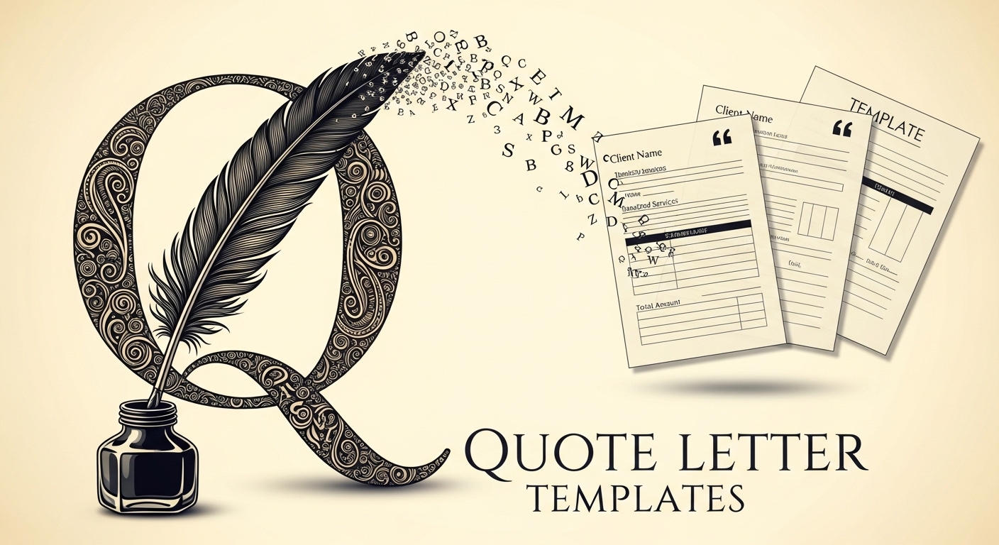 12+ Free Quote Letter Templates - Free Quotation Templates - Estimate